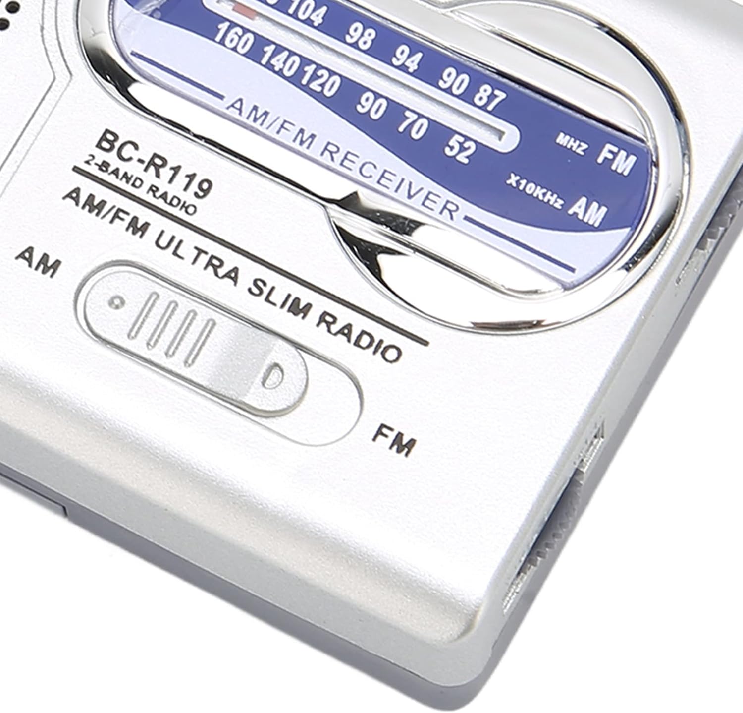 Bewinner AMFM Small Radio Battery Operated Radio with Classic ...