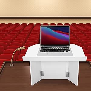 Amazon.com : LOHISHILO Tabletop Podium Church Pulpit Conference ...