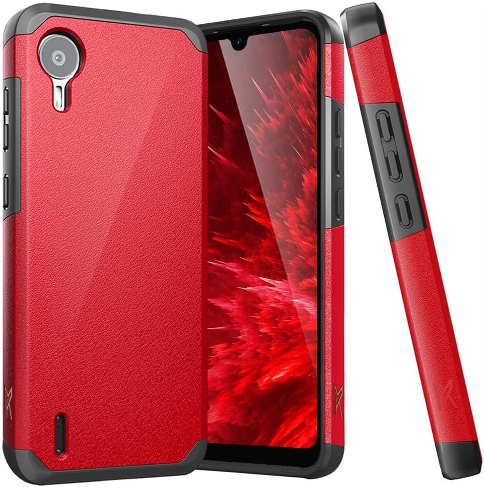 Amazon.com: TJS Compatible with Cricket Debut S2 Case, AT&T Calypso 4 ...
