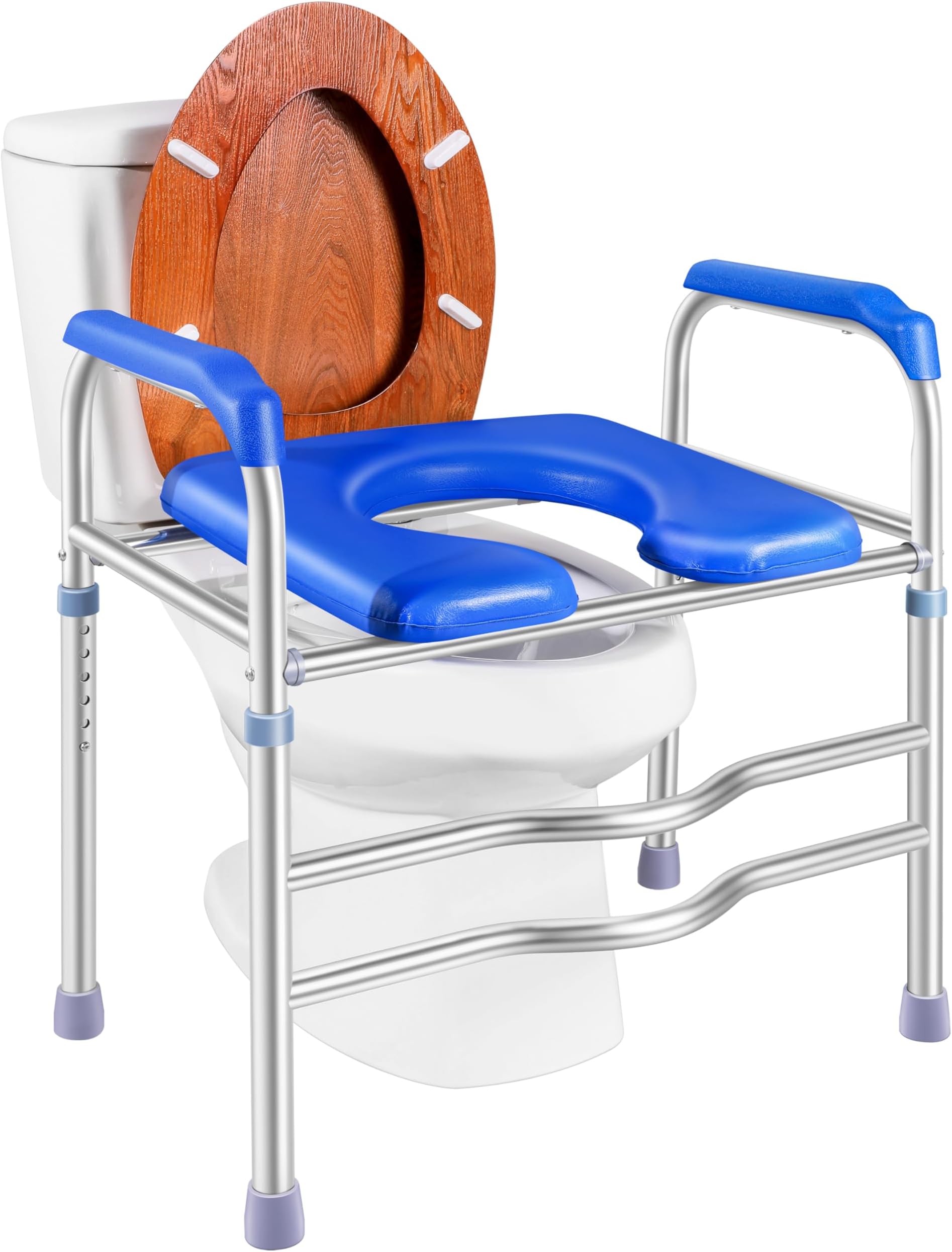 Amazon.com: Heavy Duty Bedside Commode for Elderly Adults, Bedside ...