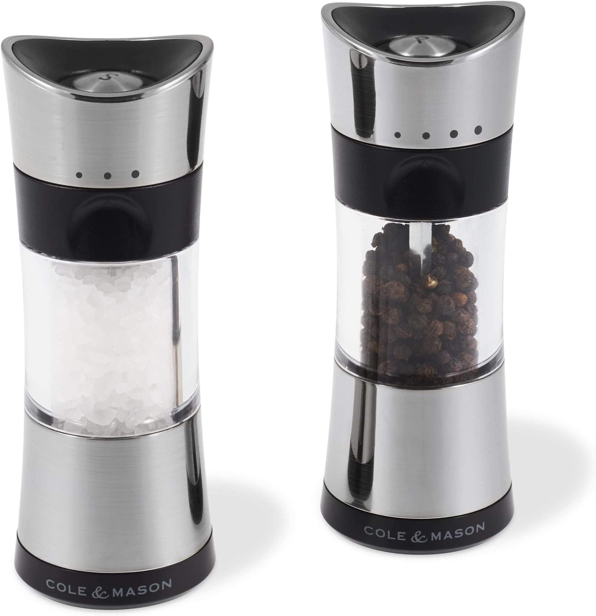 Amazon.com: Cole & Mason Clifton Salt & Pepper Mill Gift Set ...