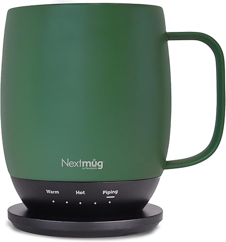 Amazon.com: Nextmug - Temperature-Controlled, Self-Heating Coffee Mug ...