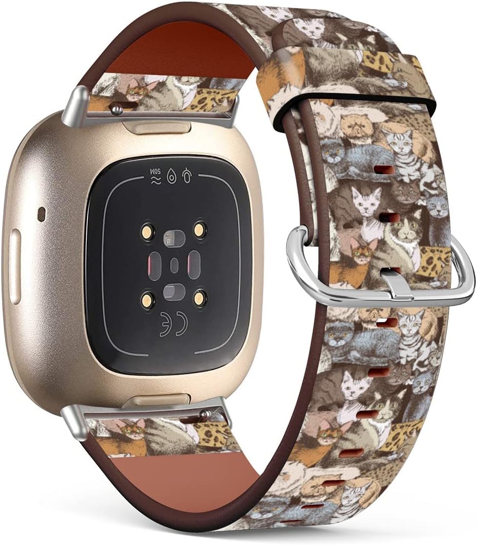 Amazon.com: Compatible with Fitbit Versa 4 / Versa 3 / Sense/Sense 2 ...