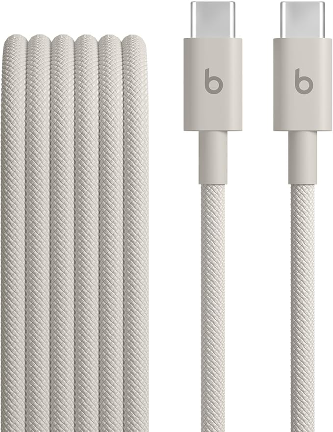 Beats USB-C to USB-C Woven Cable, Fast Charging, Durable/Tangle-Free ...