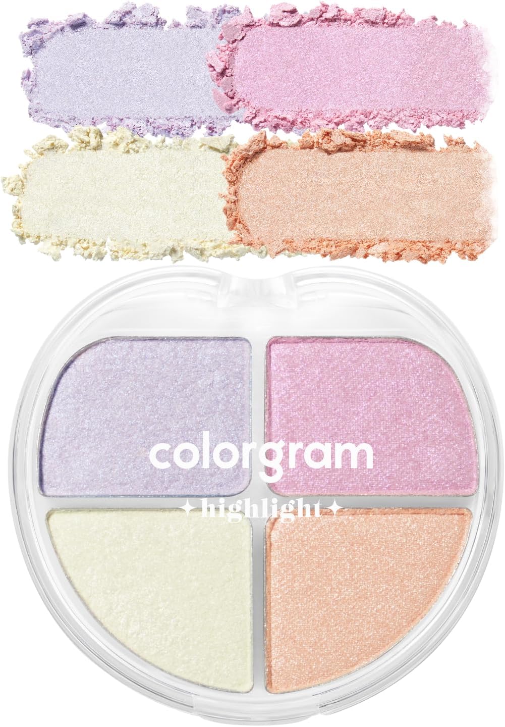Amazon.com : COLORGRAM TINTIN DORY HIGHLIGHTER PALETTE 01 JELLY BEAM ...