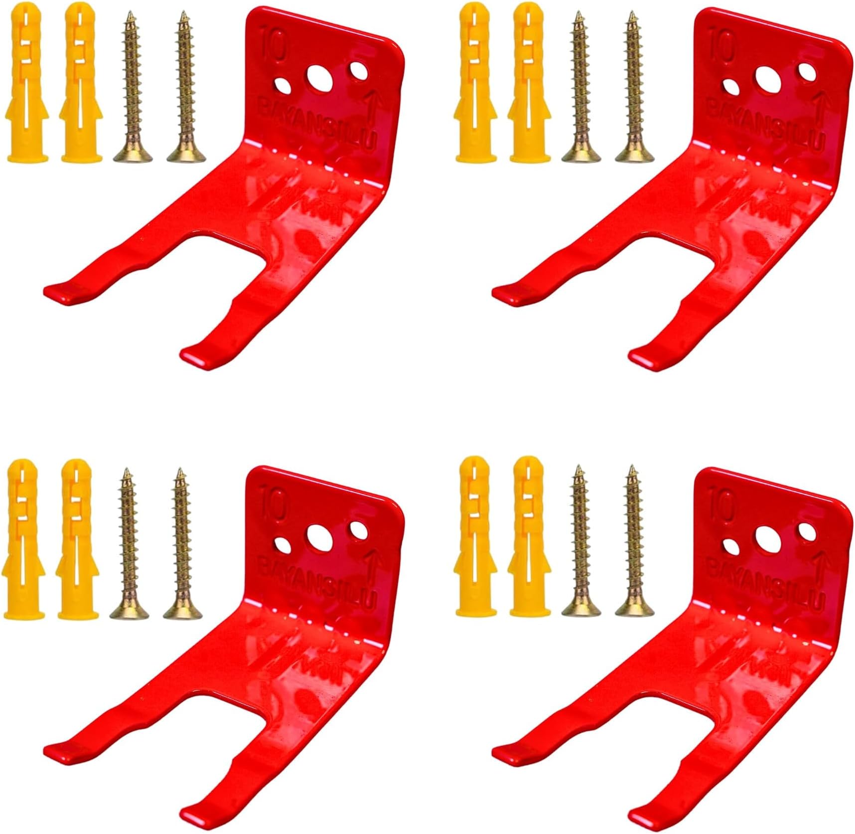 Amazon.com: Amerex 818 Steel Fire Extinguisher Bracket (Red) : Tools ...