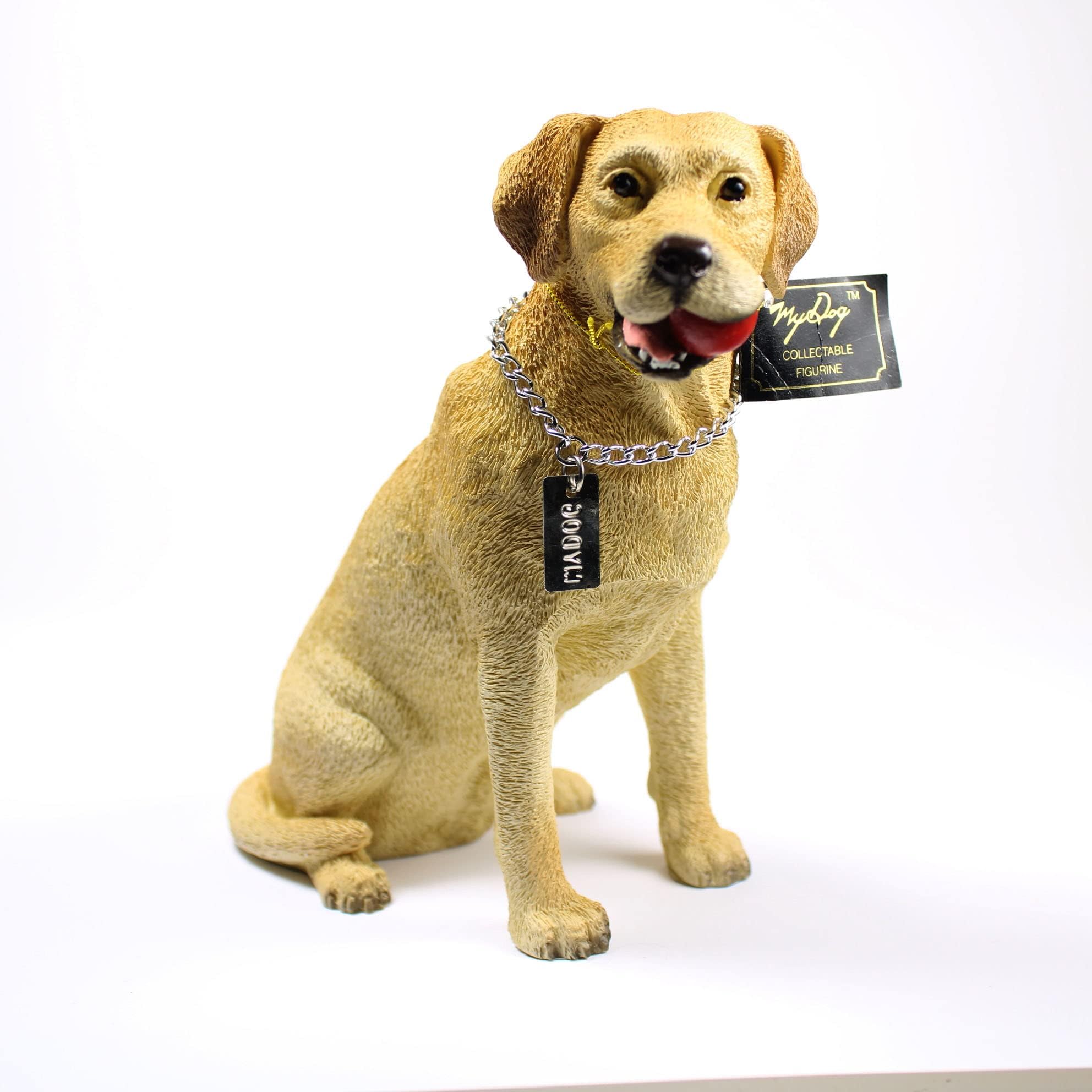 Amazon.com: Conversation Concepts Yellow Lab Figurine MyDog : Home ...