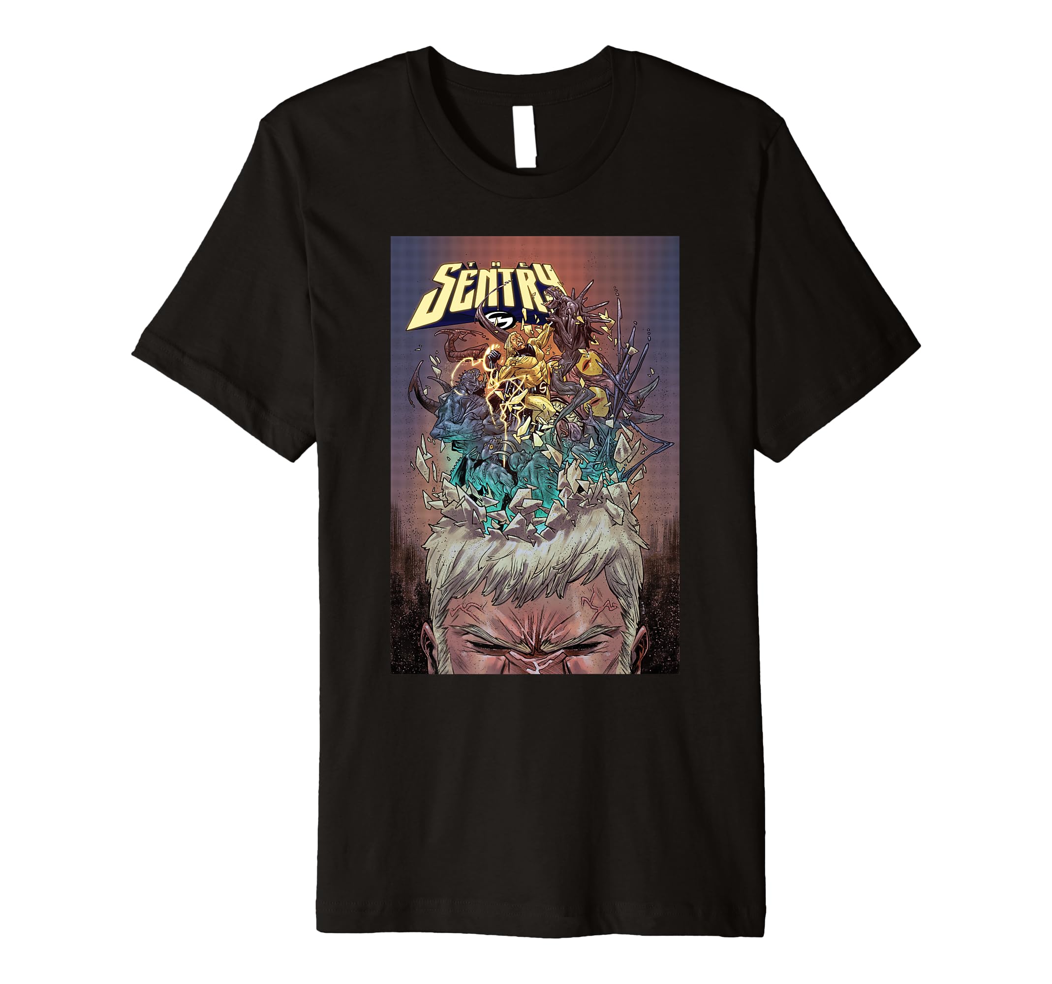 Amazon.com: Marvel Sentry Bob Reynolds Comic Cover Premium T-Shirt ...