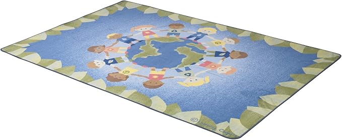 Amazon.com: Learning Carpets Eco-Kids 108" x 72" Baby/Toddler Rug ...