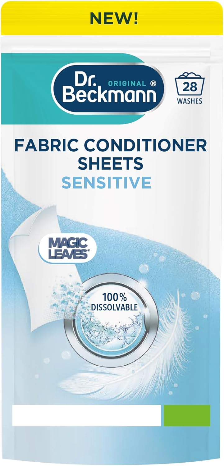 Dr. Beckmann Fabric Conditioner Sheets Sensitive | No mess | Convenient ...