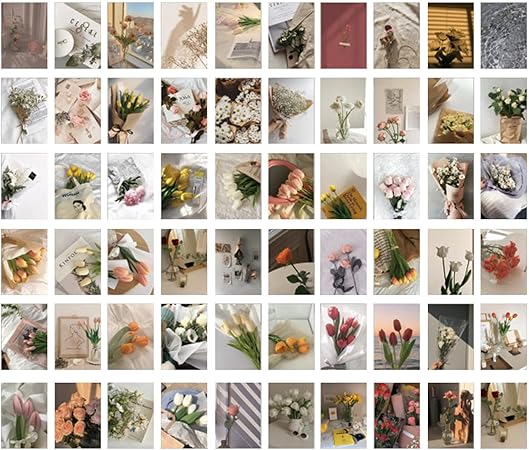 Amazon.com: Vintage Flowers Sticker Book Retro Paper Stickers ...