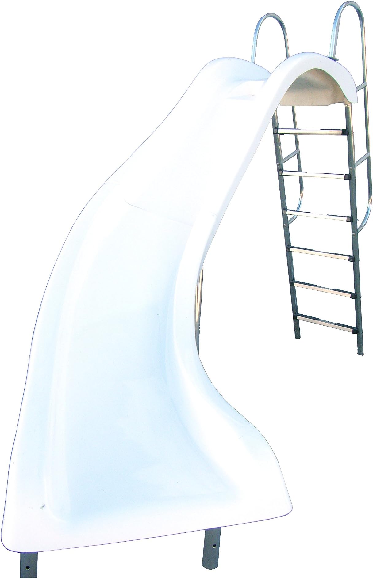 Amazon.com : FibroPool Full Sized Fiberglass Swimming Pool Slide ...