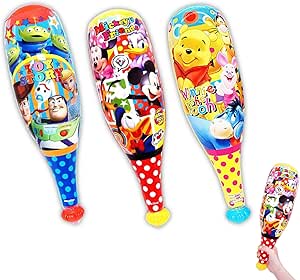 Amazon.co.jp: Disney Air Bat, Set of 9, 3 Types, Total Length: Approx ...