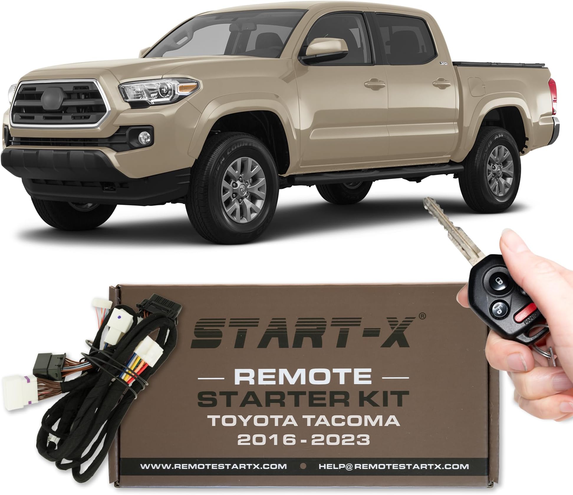 Amazon.com: Start-X Remote Starter Kit for 2020-2023 Tacoma Push to ...