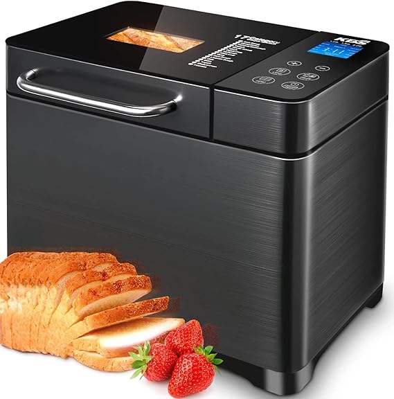 Amazon.com: KBS 17-in-1 Bread Maker with Dual Heaters, 710W Bread ...