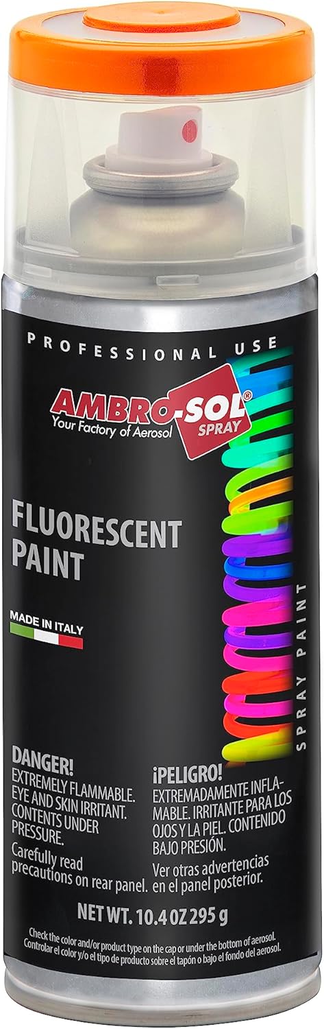 Ambro-Sol V400FLUOR1 Enamel/Varnish Special Fluorescent Finishes, Ideal ...