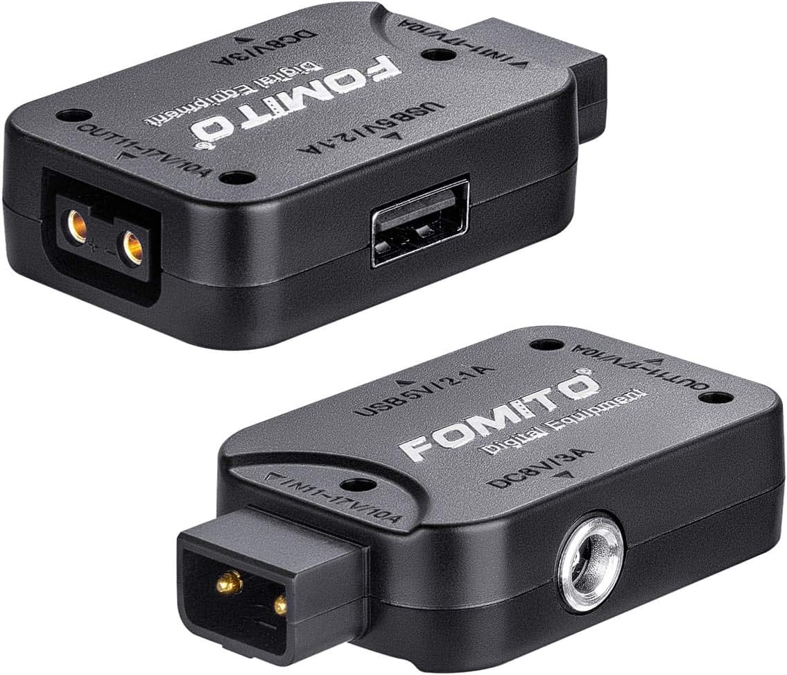 Amazon.com: Fomito D-tap P-tap Extender Plug Converter to Dtap, DC, USB ...