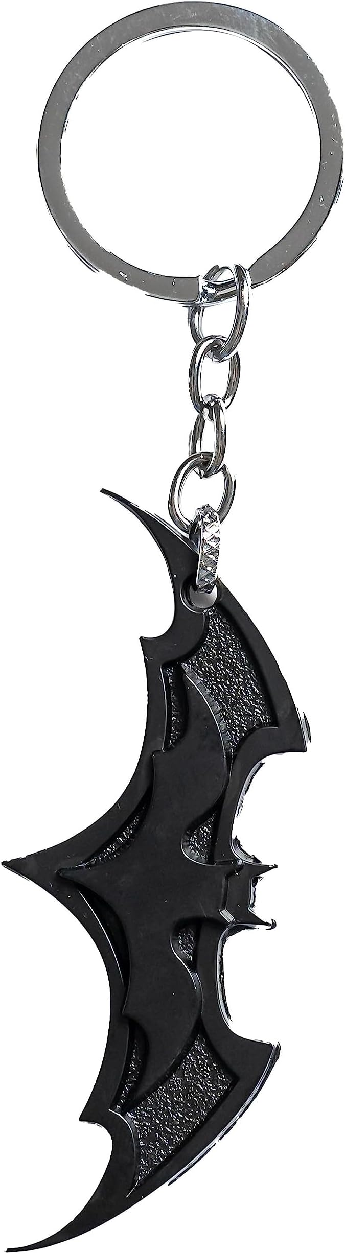 RainSound Metal Batman Classic Logo Keychain (Black) : Amazon.in: Fashion