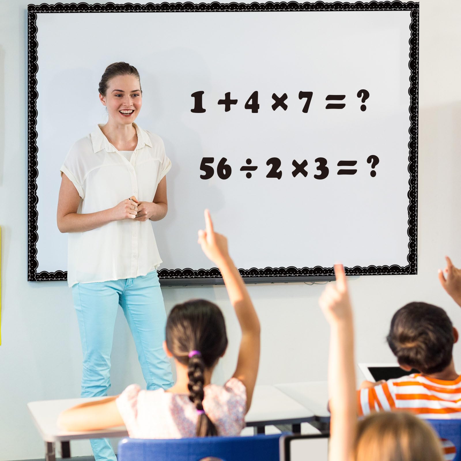 Magnetic Borders For Classroom Whiteboard 68.9 Ft Magnetic Bulletin ...