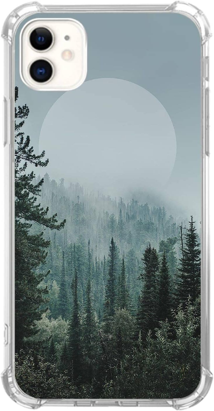 Amazon.com: WidofvSpky Mountain with Birds Case Compatible with iPhone ...