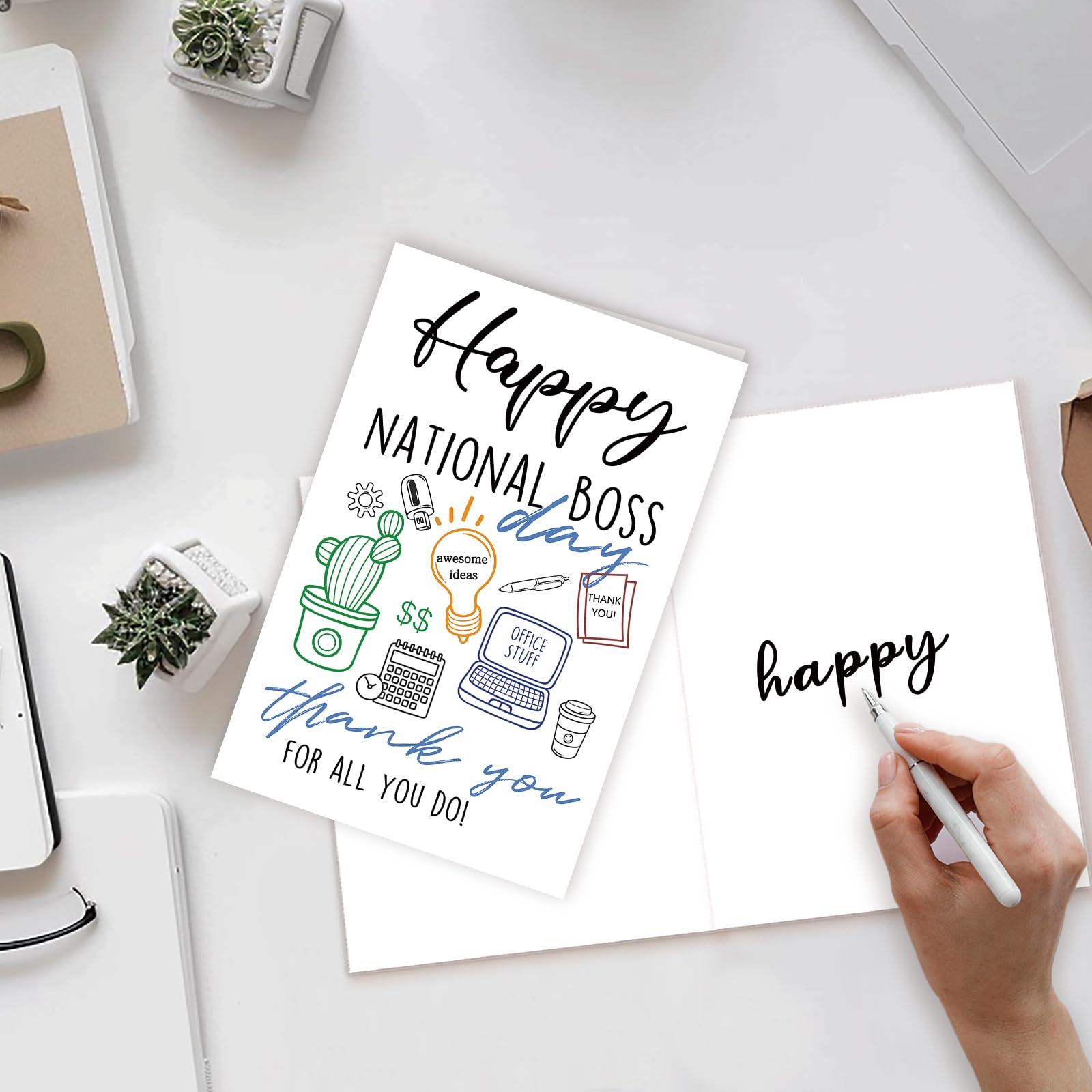 Snapklik.com : National Boss Day Card Gifts For Office Women Men, Thank ...