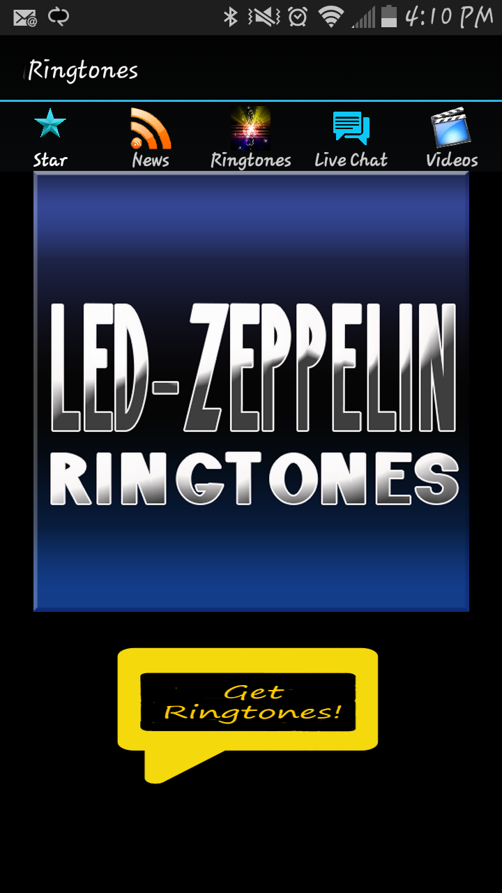 Led Zeppelin Ringtones Fan App - App on Amazon Appstore