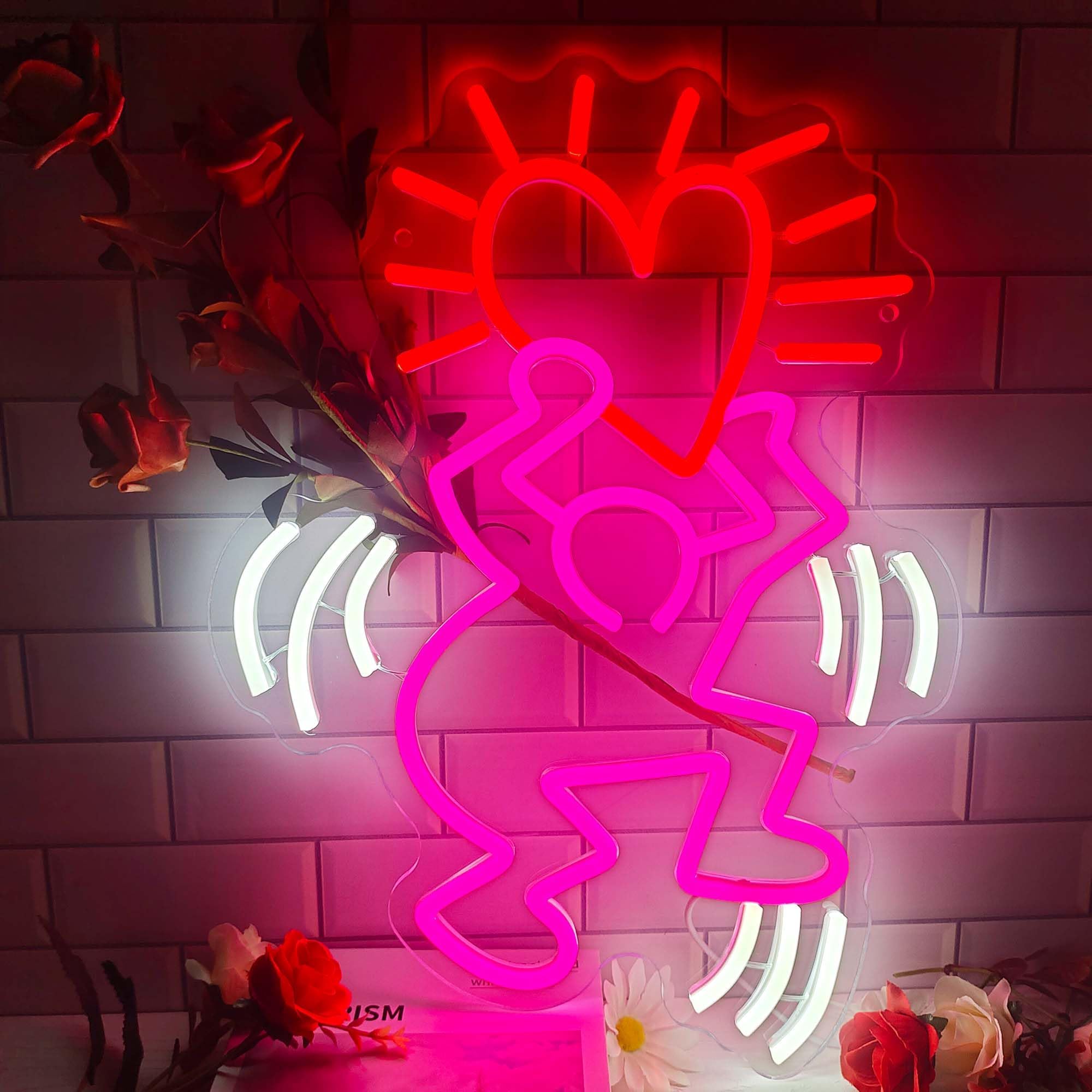 Amazon.com : Paint Palette Neon Sign Dimmable Palette Art Led Neon ...