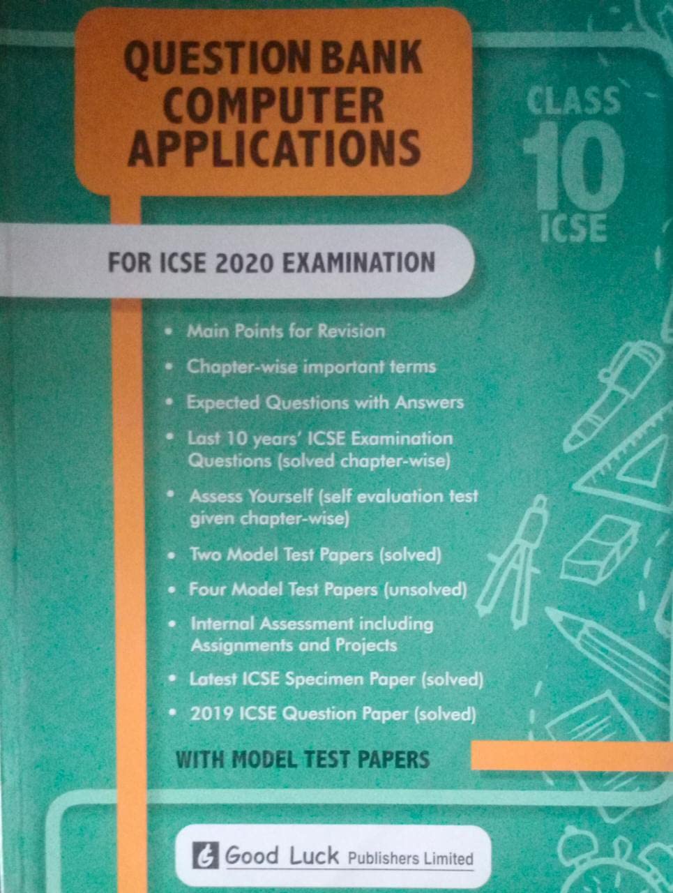Question Bank Computer Applications ICSE Class 10 (S) : Model Test ...