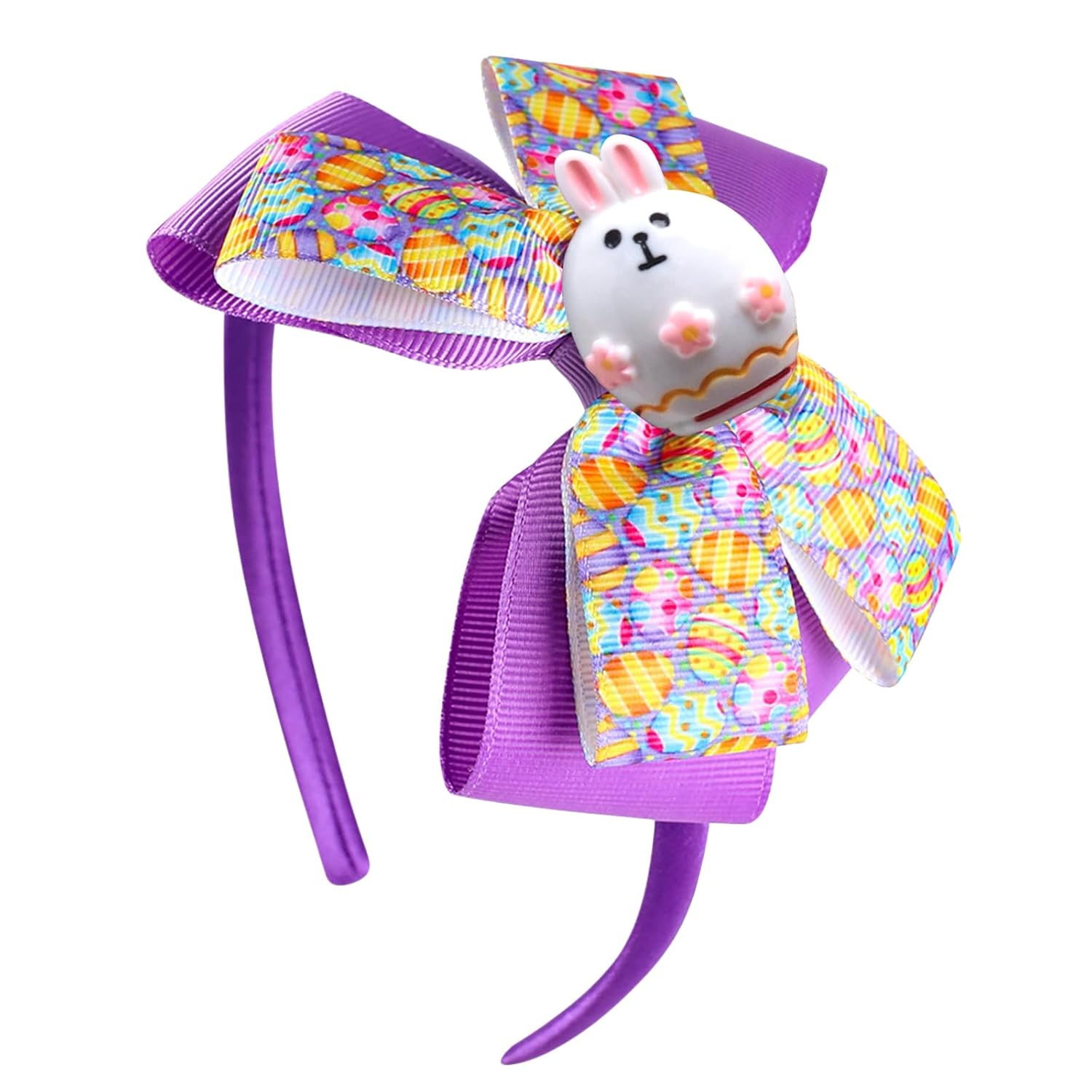 Amazon.com: CIVFCRT Easter Hair Bows Clips Headband for Baby Girls ...