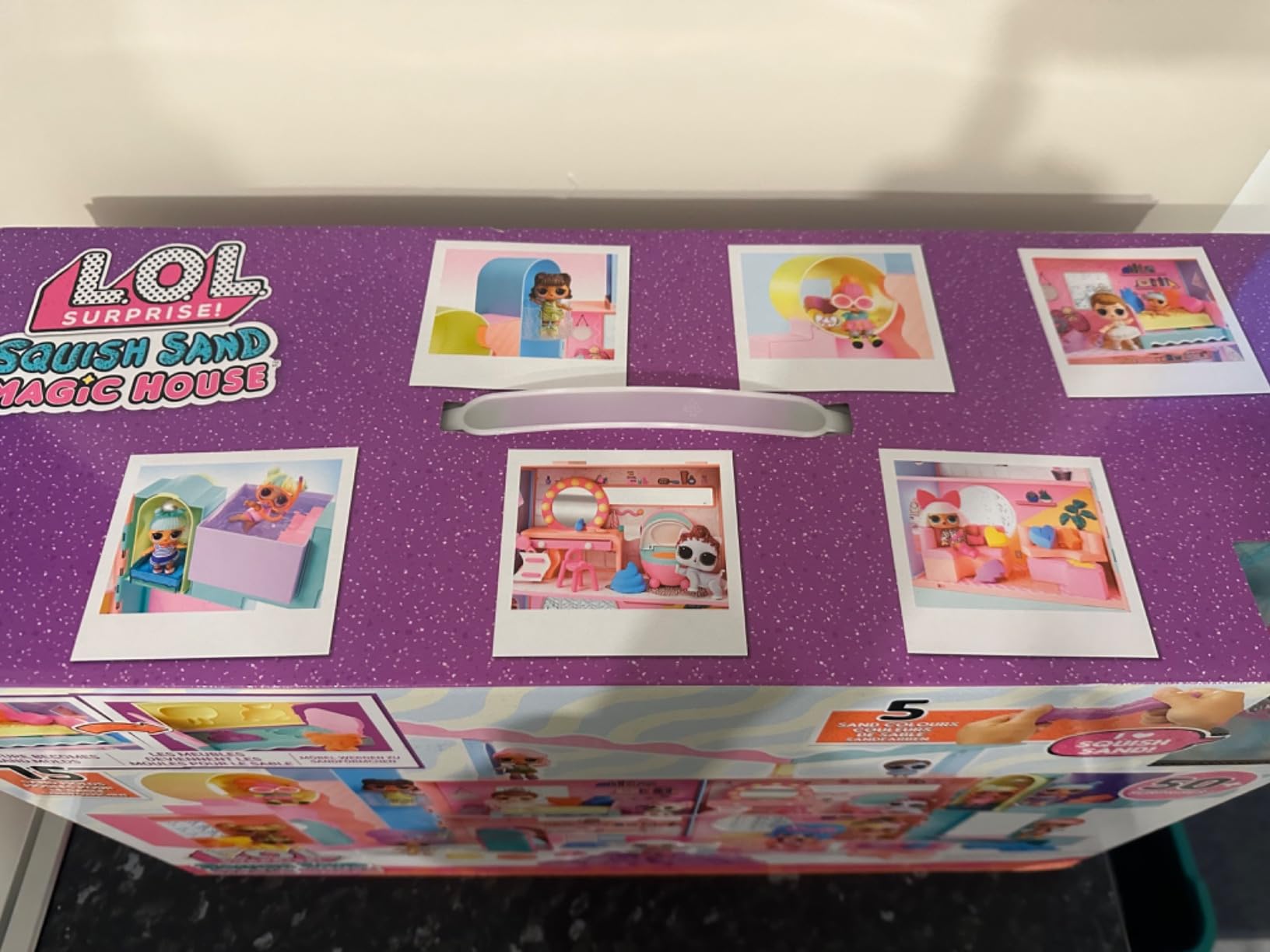 LOL Surprise Squish Sand Magic House with Tot Diva - Playset with ...