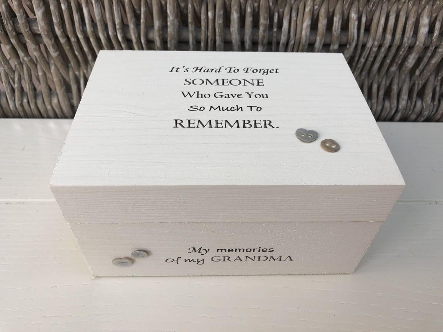 Shabby Chic Style Special Memory Box ~ BEREAVEMENT ~ in memory of A ...