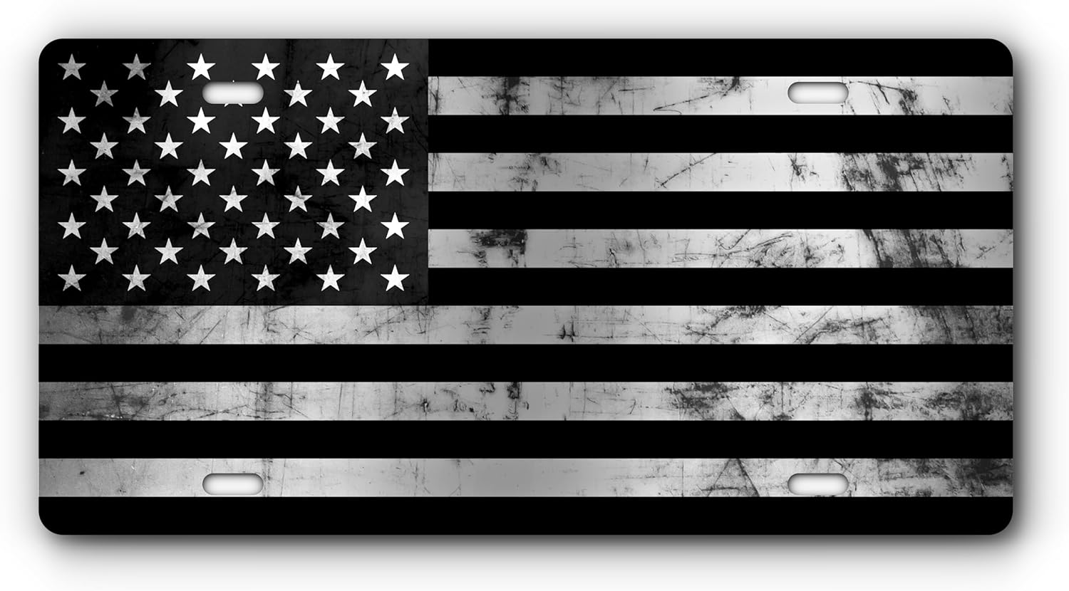 Amazon.com: Patriotic Vanity Aluminum License Plate for Front of Trucks ...