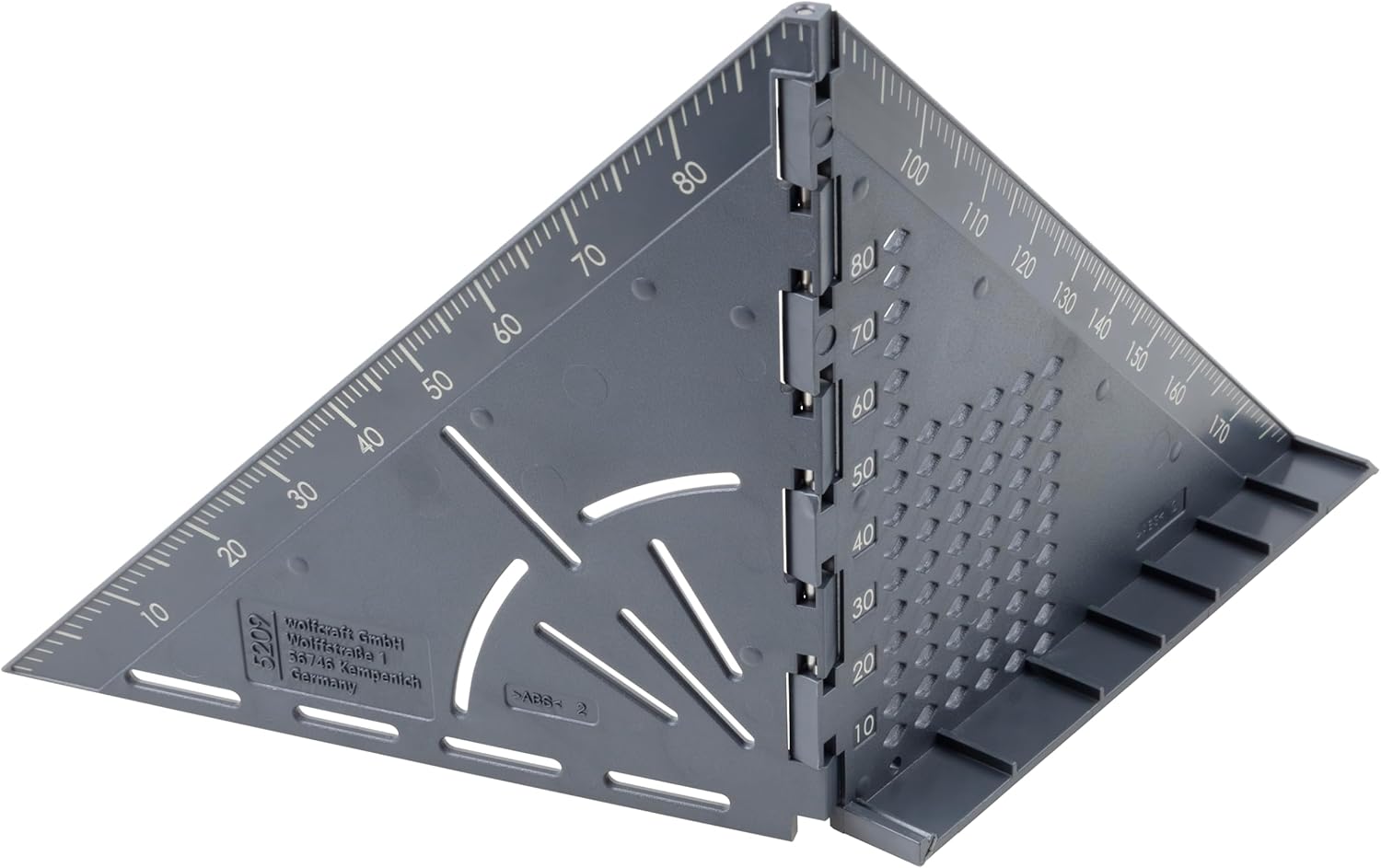 wolfcraft Vario 3D Measuring and Marking Angle I 5209000 I Foldable ...