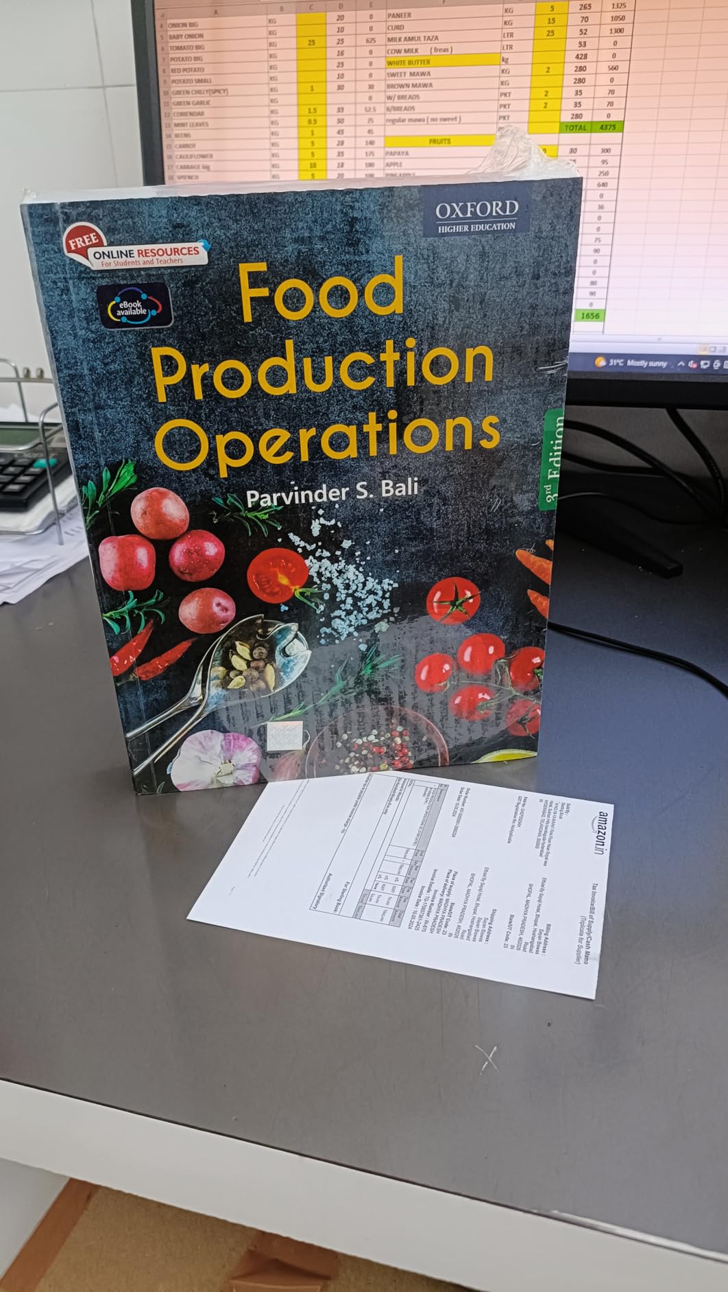 Buy FOOD PRODUCTION OPERATIONS 3E Book Online at Low Prices in India ...