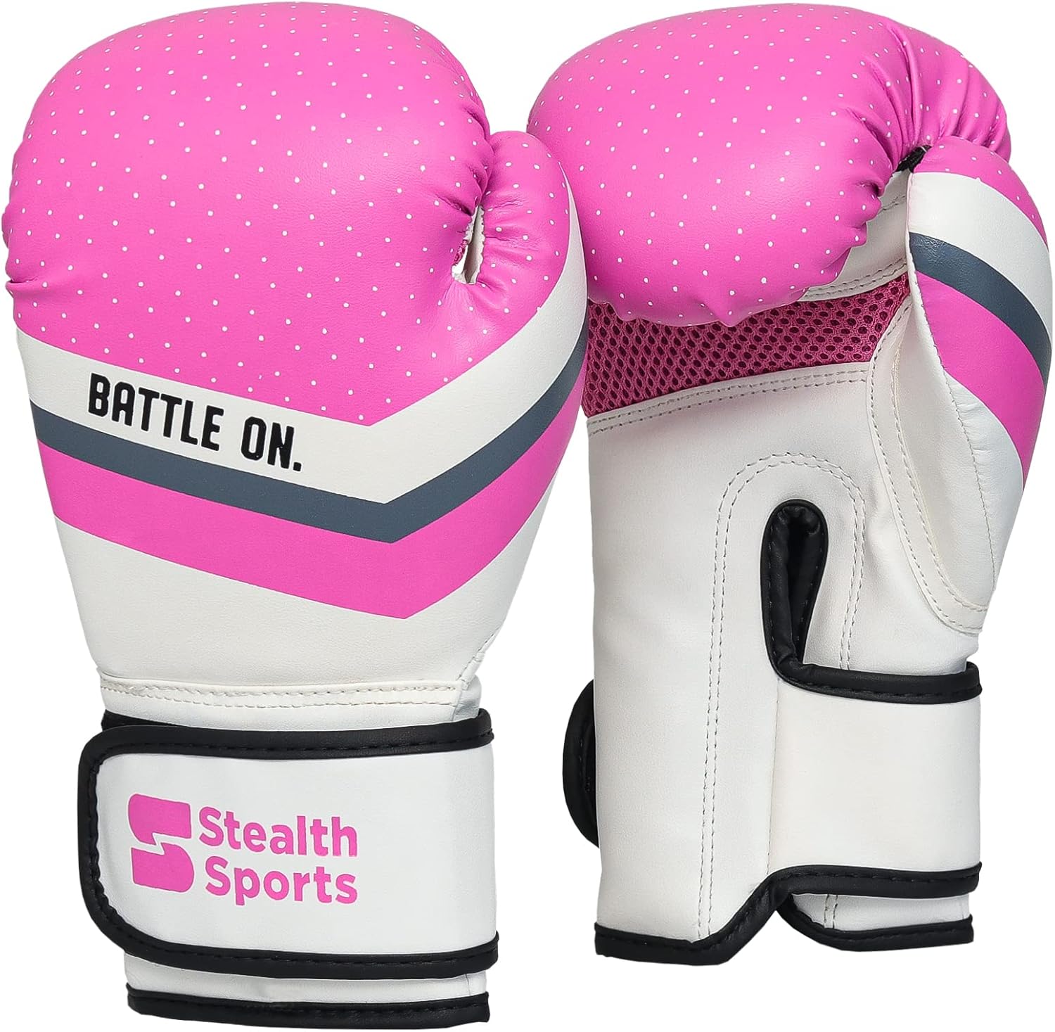 Stealth Sports 6oz Kids Boxing Gloves for Boys & Girls – Soft Padded ...