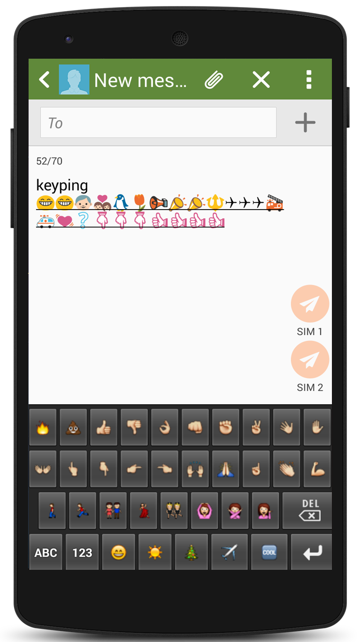 Key Ping Keyboard for Android + Emoji's - App on Amazon Appstore