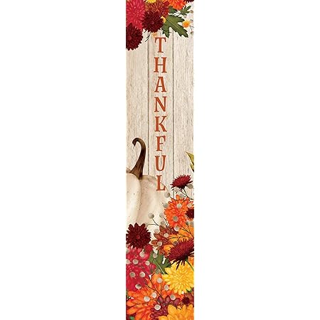 Amazon.com : CUSTOM DECOR, INC. THANKFUL MUMS YARD EXPRESSION Sign, 6 ...