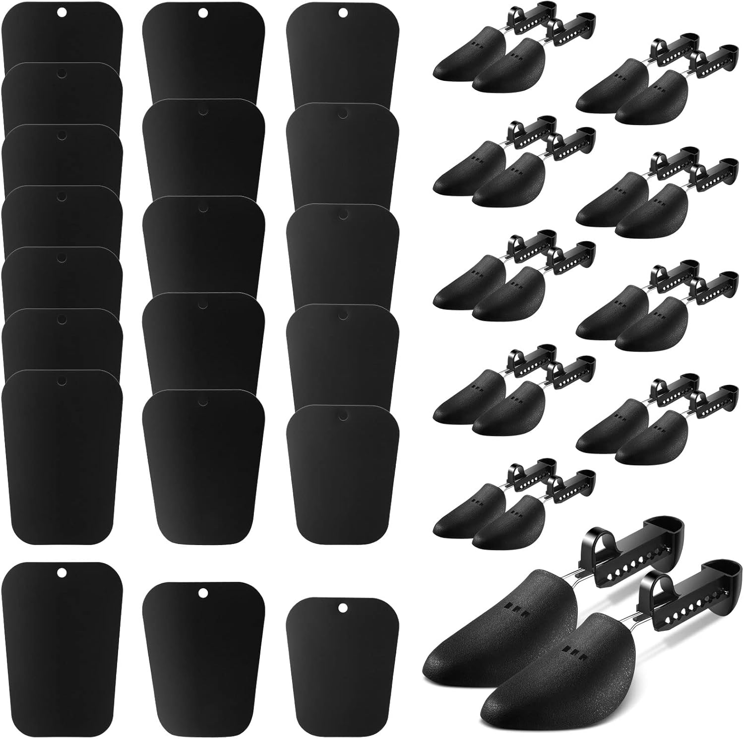 Amazon.com: ZJoey 10 Pairs Shoe Tree Stretcher Adjustable with Assorted ...