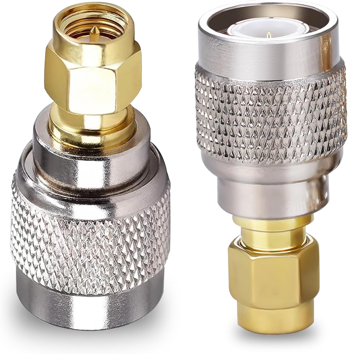 Amazon.com: DGZZI 2-Pack RP TNC Male to SMA Female RF Coaxial Adapter TNC to SMA Coax Jack ...