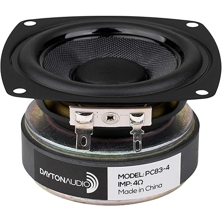 Amazon.com: GRS 3FR-4 Full Range 3" Speaker Driver 4 Ohm : Electronics