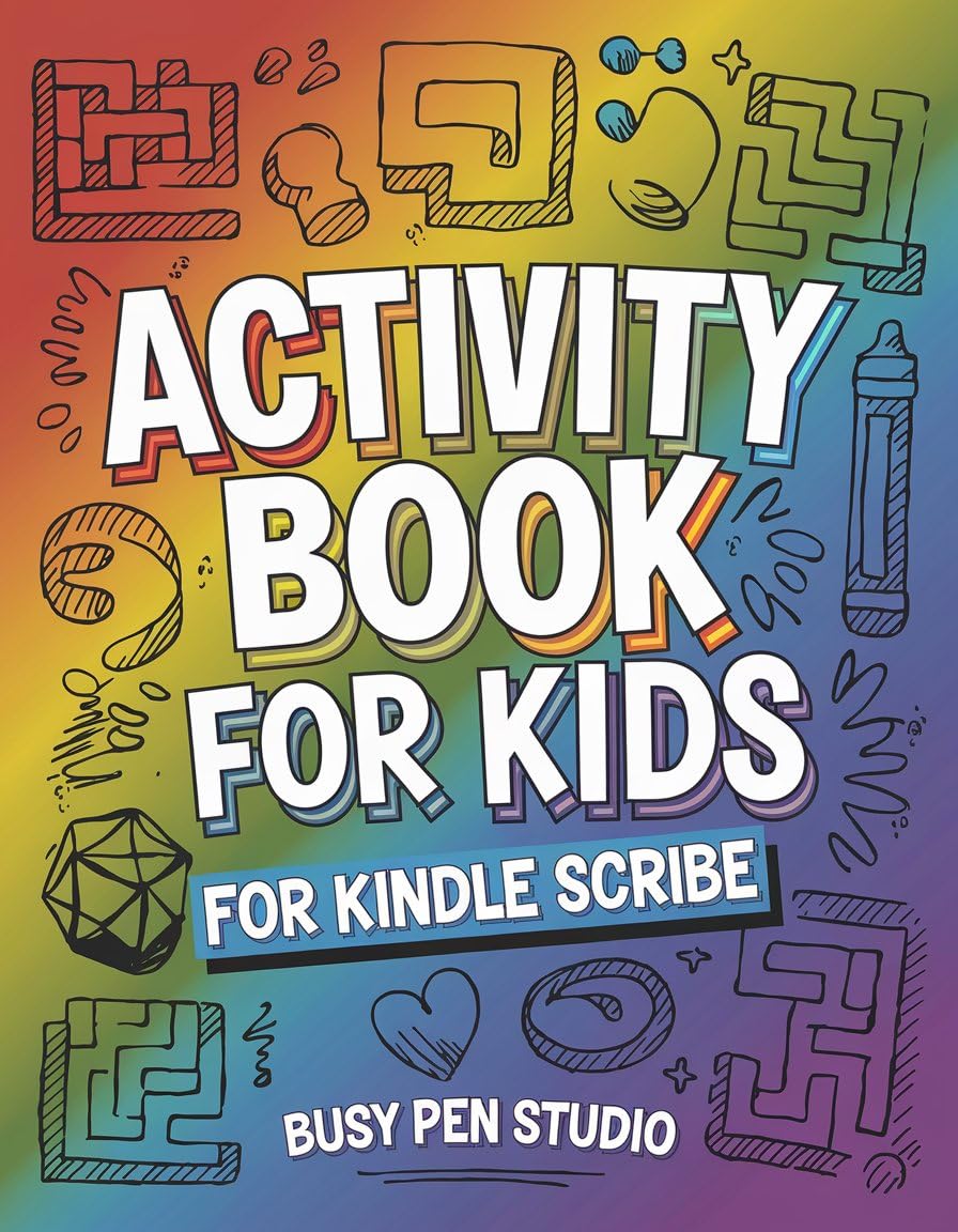 Amazon.com: Kindle Scribe Kids Activity Book Volume 1 (Kindle Scribe ...