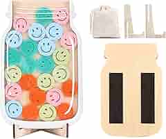 Magnetic Behavior Chart Magnetic Smile Face Reward Jar - 68 Piece ...