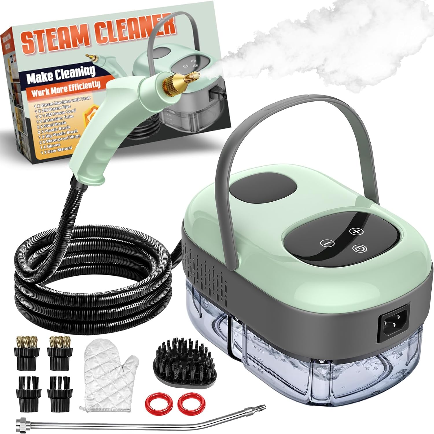Amazon.com - Handheld Pressurized Steam Cleaner, 2500W High Temperature ...
