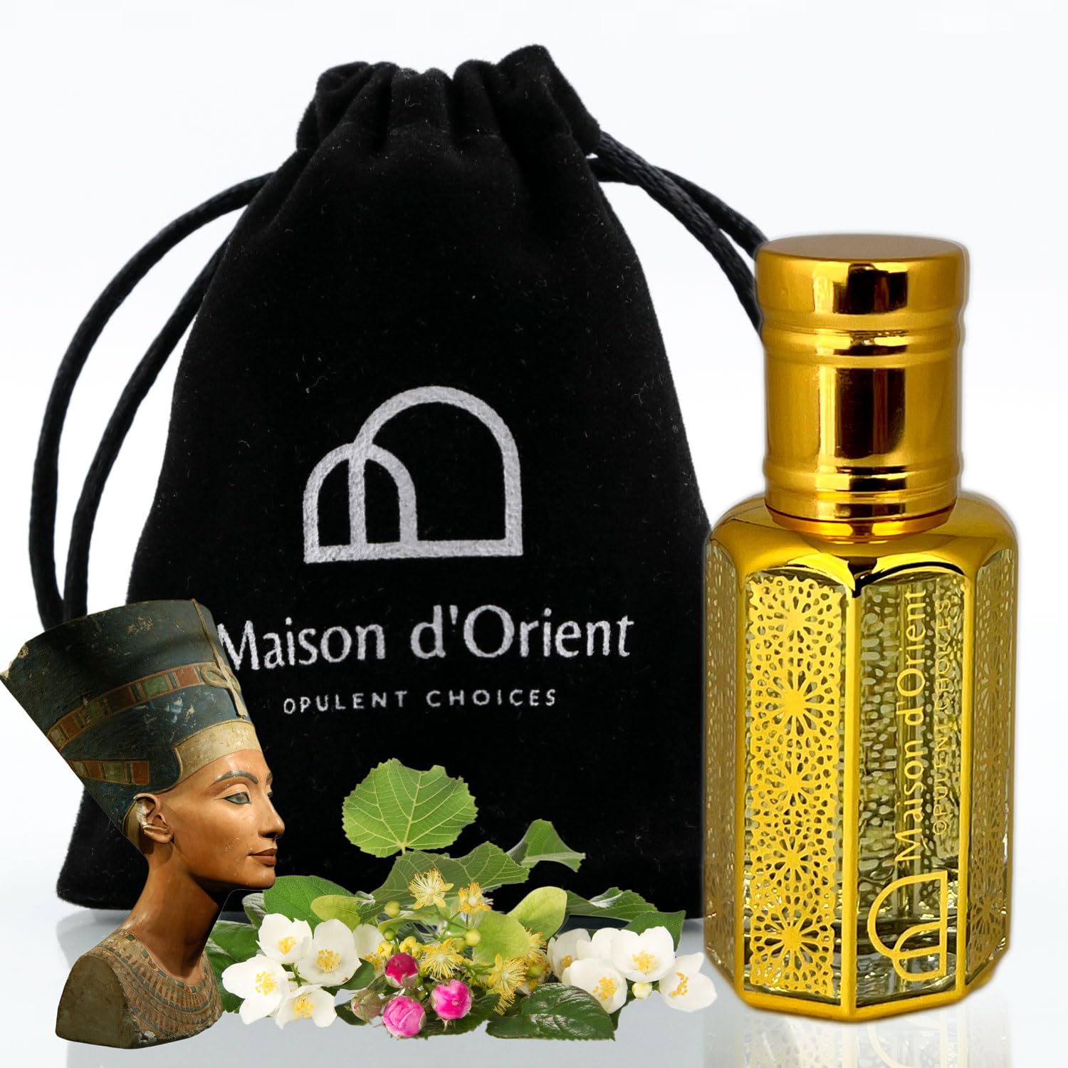 Amazon.com: Maison d Orient Egyptian Musk Perfume Oil 12 mL – Premium ...