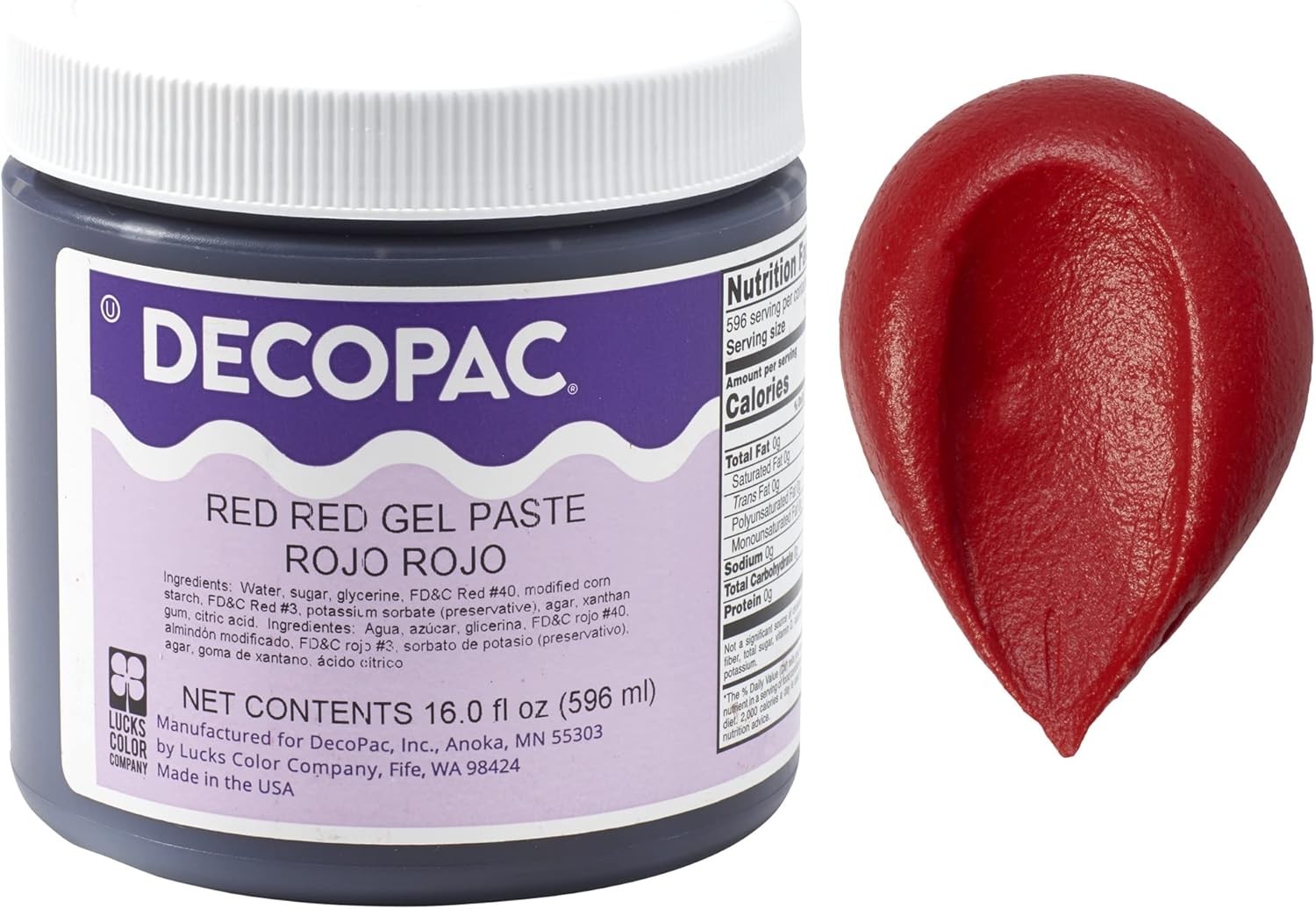 Amazon.com: DecoPac Food Coloring | Paste Made In USA With Intense ...