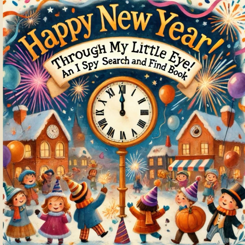 Amazon.com: Happy New Year! Through My Little Eye - An iSpy Search and Find Book: A Fun Search ...