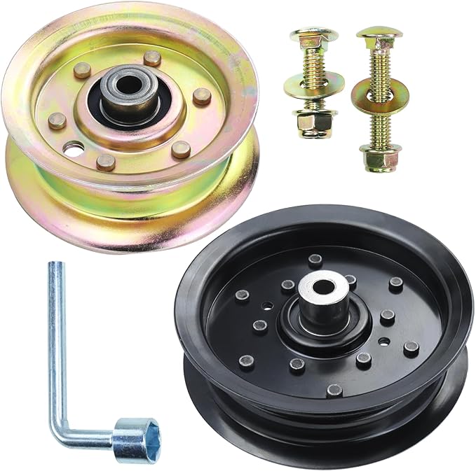 Amazon.com : GELASKA 196106 Idler Pulley with 177968 Idler Pulley ...