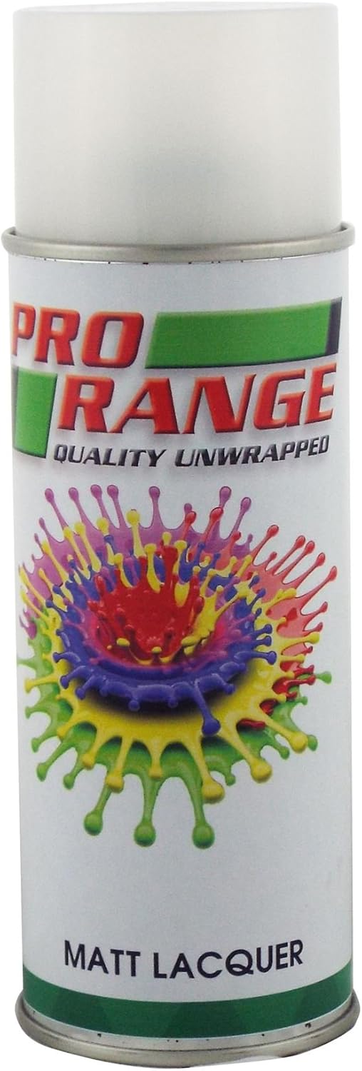 Pro Range High Performance 1K Matt Lacquer 400ml Aerosol For Smart ...