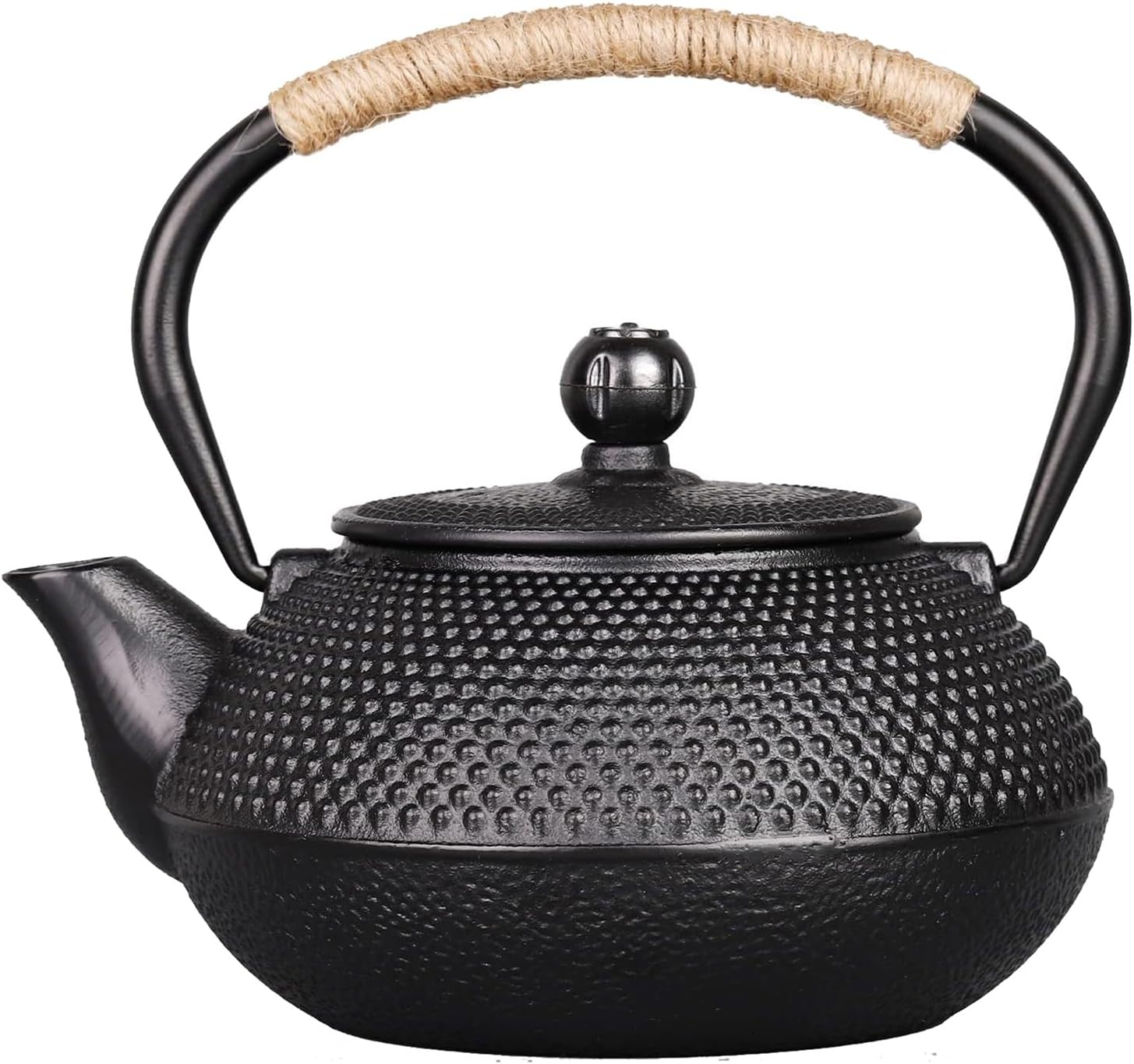 Gr8 Home Cast Iron Black Japanese Style Teapot with Infuser 800ml Loose ...