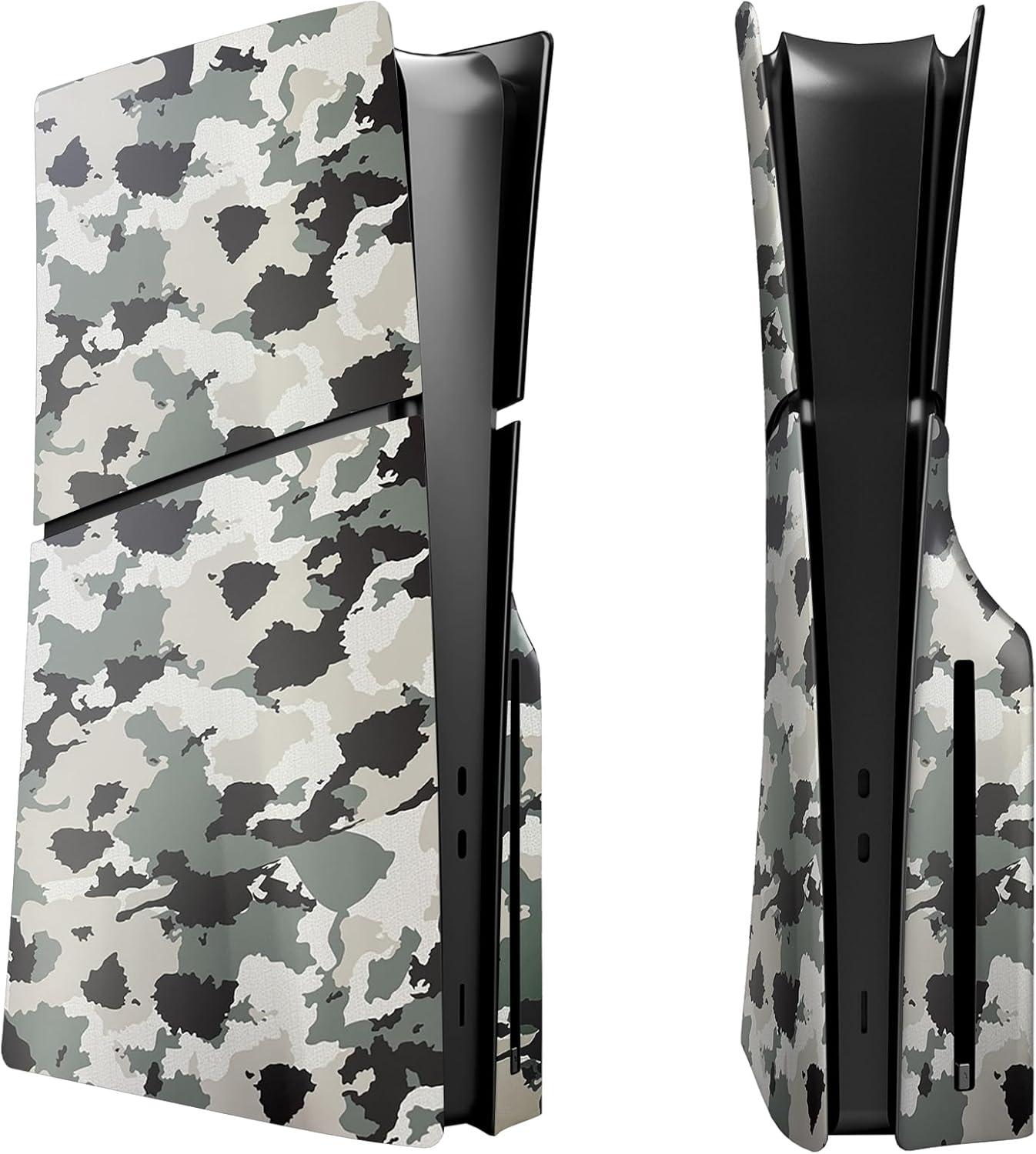 Amazon.com: FacePlates for PS5 Slim Disc Edition Wedorat Cover Plates ...